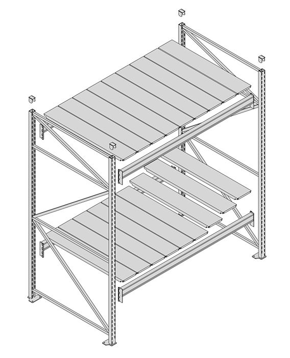 Tegometall Regalsystem